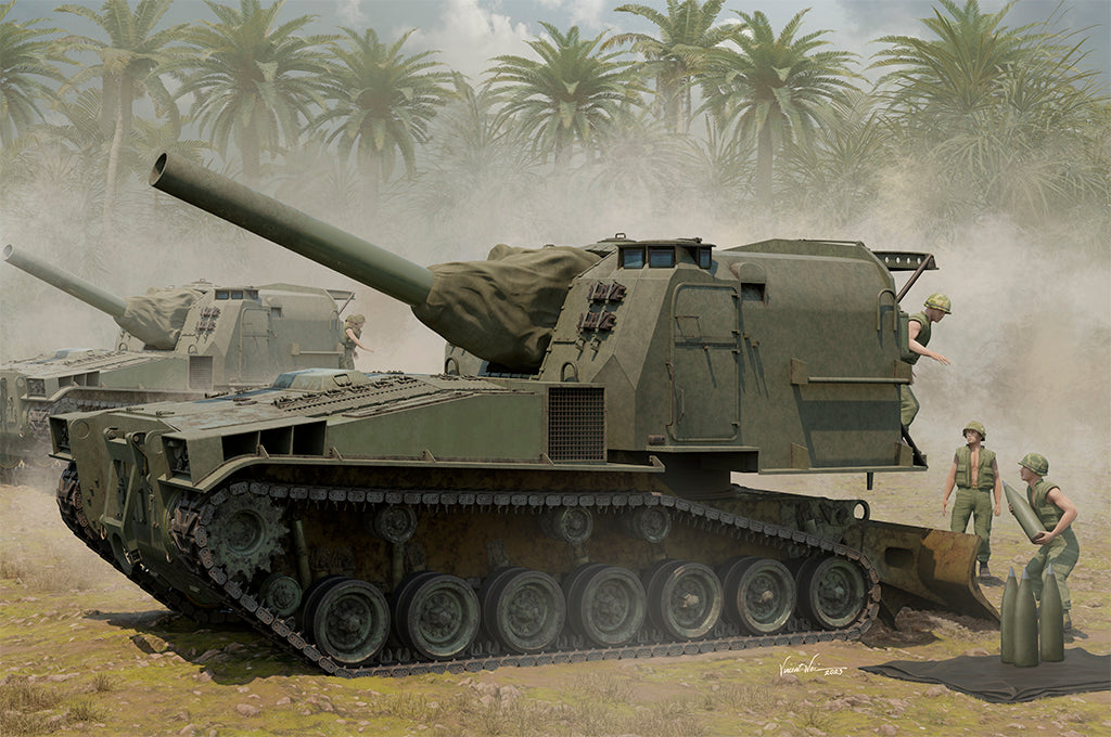 1:35 M55 203mm Self-Propelled Howitzer – HOBBY JOLLY